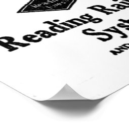 Reading Railway System Map Poster | Zazzle