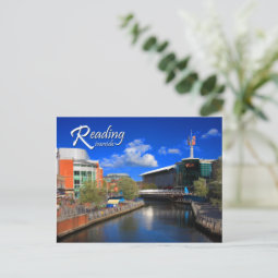 Reading Riverside Postcard | Zazzle