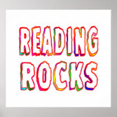 Reading Rocks Poster | Zazzle