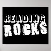 Reading Rocks Poster | Zazzle
