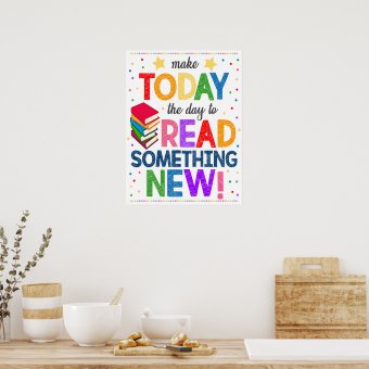 Reading School Classroom Poster | Zazzle