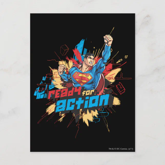 Ready for Action Postcard | Zazzle