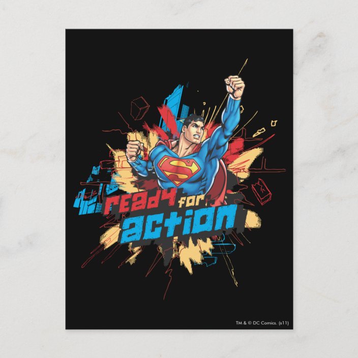 Ready for Action Postcard | Zazzle