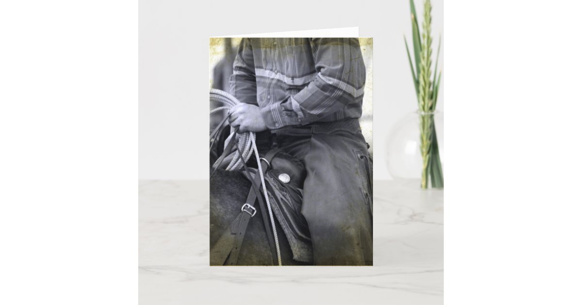 Ready for Roping Card | Zazzle