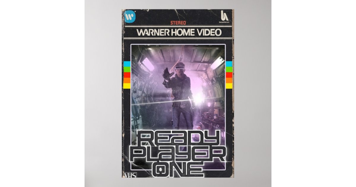Ready Player One VHS Cover Poster | Zazzle