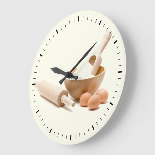 Ready Set Bake Clock | Zazzle