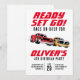 Ready Set Go! Cars Birthday Party Invitation | Zazzle