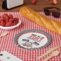 Ready Set Go! Race Car Birthday Party Paper Plates | Zazzle