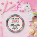 Ready Set Go! Race Car Birthday Party Paper Plates | Zazzle