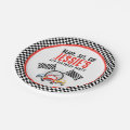 Ready Set Go! Race Car Birthday Party Paper Plates | Zazzle