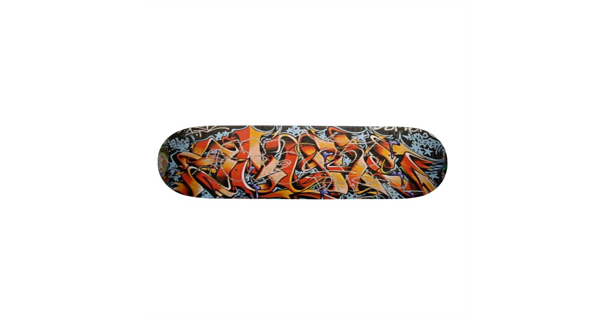 Real Abstract Graffiti Art Skate Board Decks | Zazzle.com