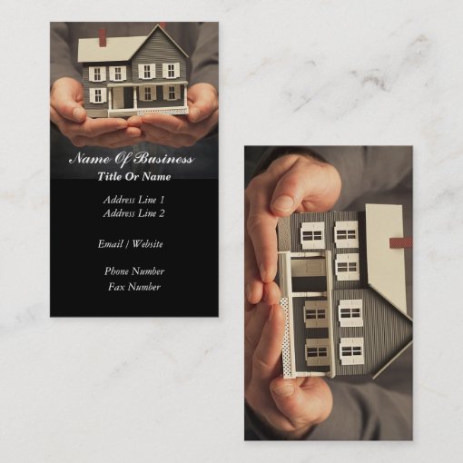 Real Estate Agent Business Card | Zazzle