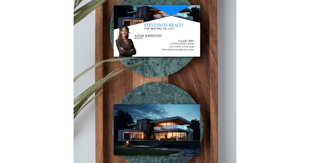 Real Estate Agent Business Card | Zazzle