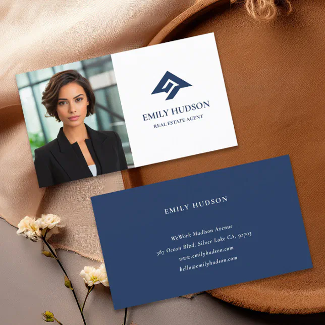 Real Estate Agent Business Card | Zazzle