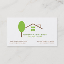 Real Estate Agent Business Card | Zazzle