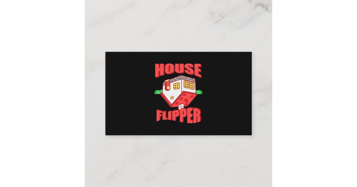 Real Estate Agent House Flipper Business Card | Zazzle