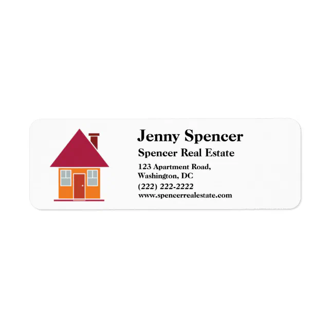 Real Estate Agent Label | Zazzle