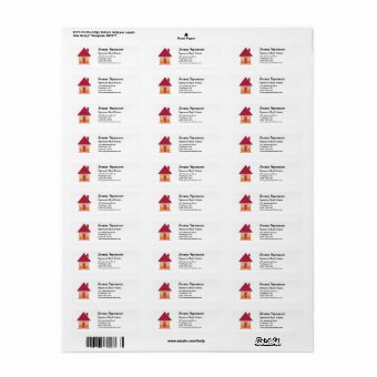 Real Estate Agent Label | Zazzle