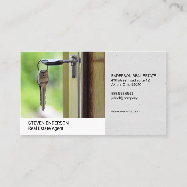 Real Estate Agent | Property Homes | Open House Business Card | Zazzle