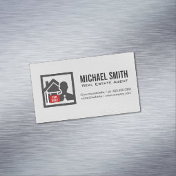 Real Estate Agent | Property Manager Business Card | Zazzle