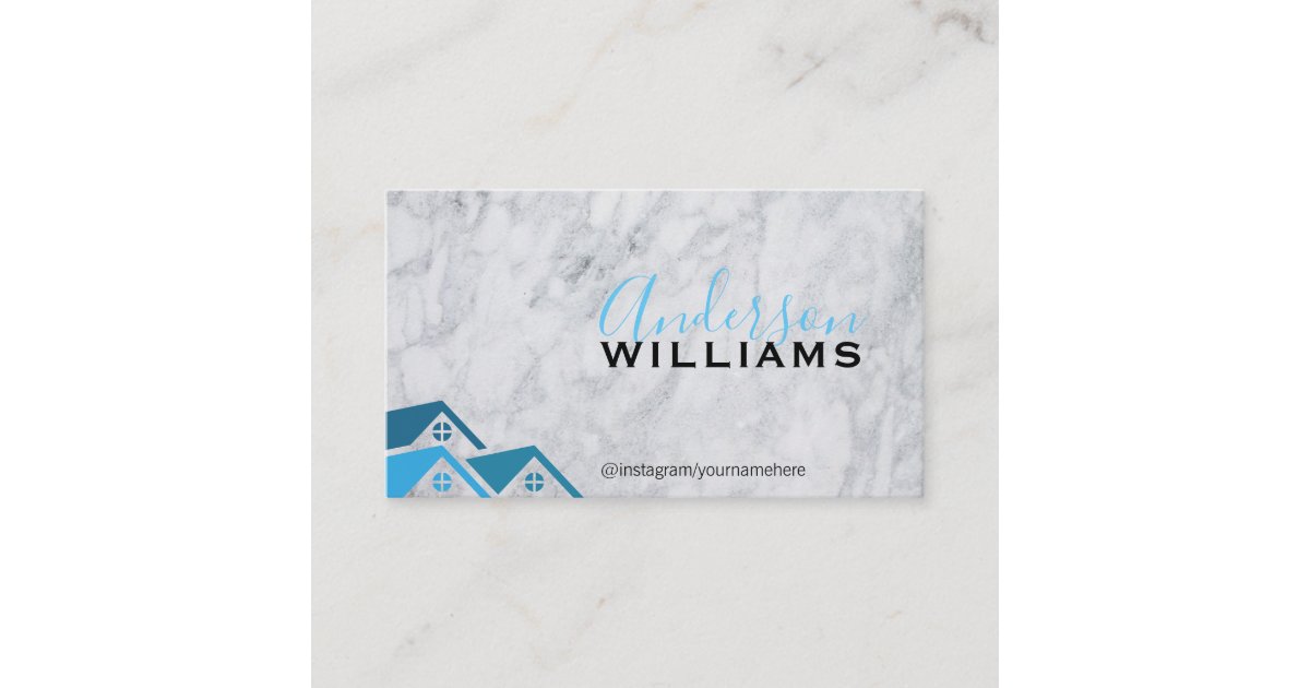 Real Estate Agent | Signature Realtor Business Card | Zazzle