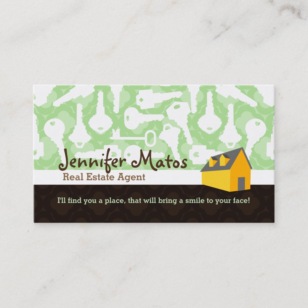 Real Estate Agent Slogans business cards | Zazzle