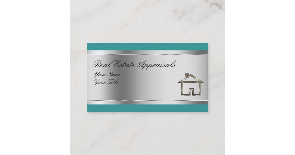Real Estate Appraisal Business Cards | Zazzle