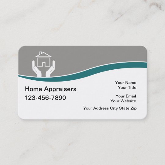 Real Estate Appraiser Business Cards | Zazzle.com