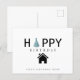 Real Estate Birthday Hat Happy Birthday Postcard | Zazzle
