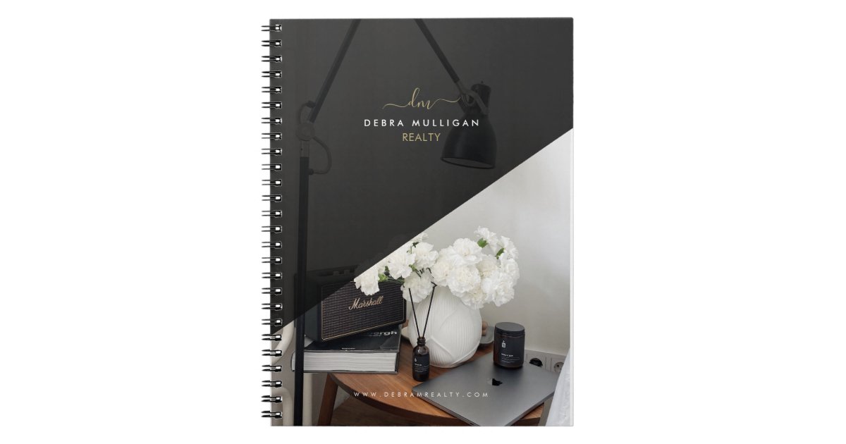 Real Estate Broker Classic Notebook | Zazzle