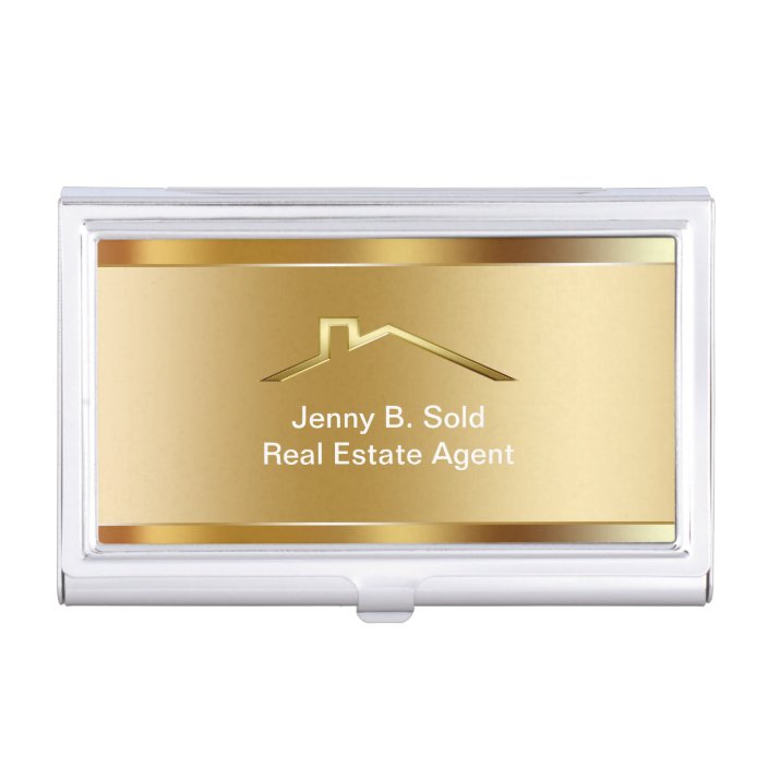 Real Estate Business Card Holder | Zazzle.com