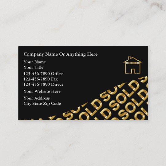 Real Estate Business Cards | Zazzle.com