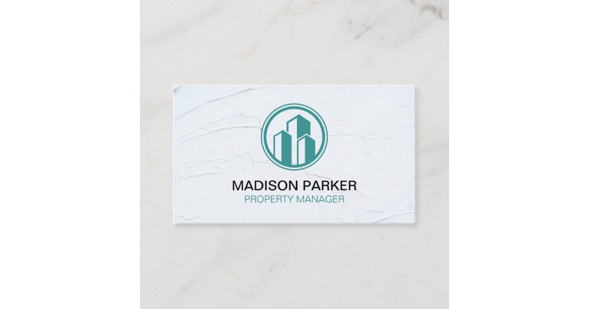 Real Estate | Commercial Private Properties Business Card | Zazzle