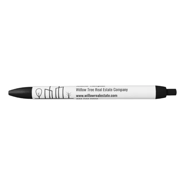 Real Estate Company Custom Open House Marketing Pen | Zazzle