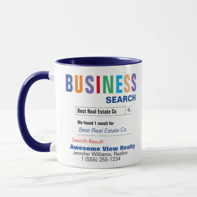 Real Estate Company Realtor Gift Mug | Zazzle