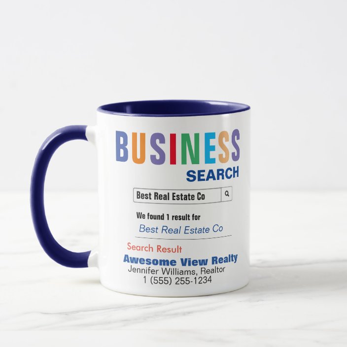 Real Estate Company Realtor Gift Mug | Zazzle.com