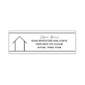 Real Estate Company Simple Realtor Return Address Self-inking Stamp ...