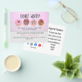 real estate donut referrals Announcement Flyer | Zazzle