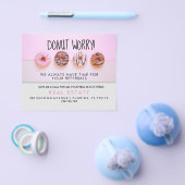 real estate donut referrals Announcement Flyer | Zazzle