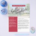 Real Estate February Newsletter Promotional Flyer | Zazzle