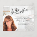 Real Estate Hello Neighbor Flyer | Zazzle