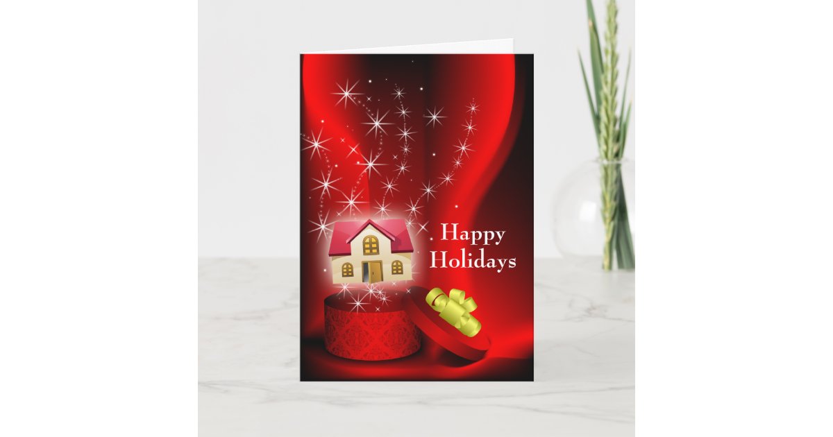real estate Holiday Cards | Zazzle