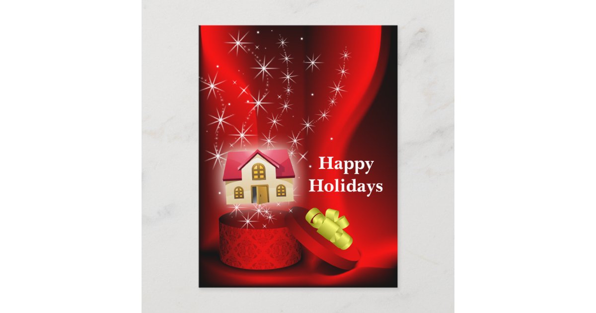 real estate Holiday Cards | Zazzle