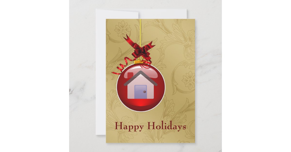 real estate Holiday Cards | Zazzle