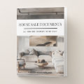 Real Estate Home Documents Pocket Folder | Zazzle