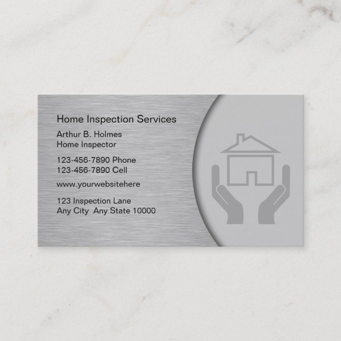 Real Estate Home Inspection Business Cards | Zazzle.com
