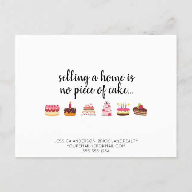Real Estate Home Selling Promotional Postcard | Zazzle