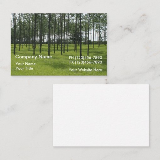 Real Estate Land Sales Business Card | Zazzle