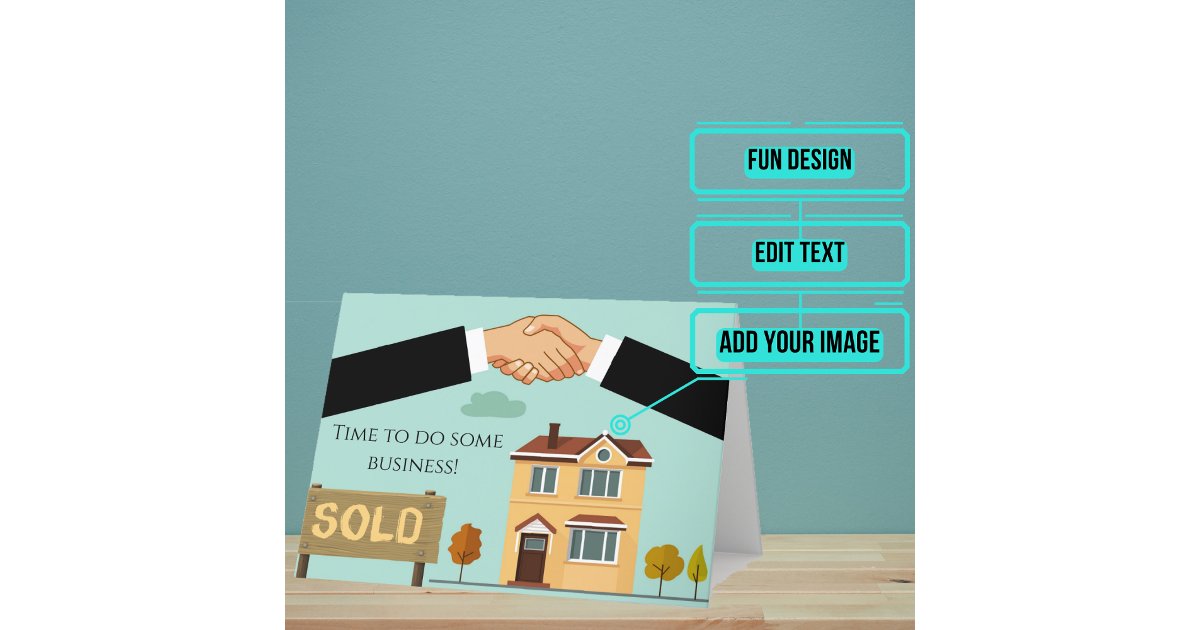 Real Estate License Congratulations with Keys Card | Zazzle