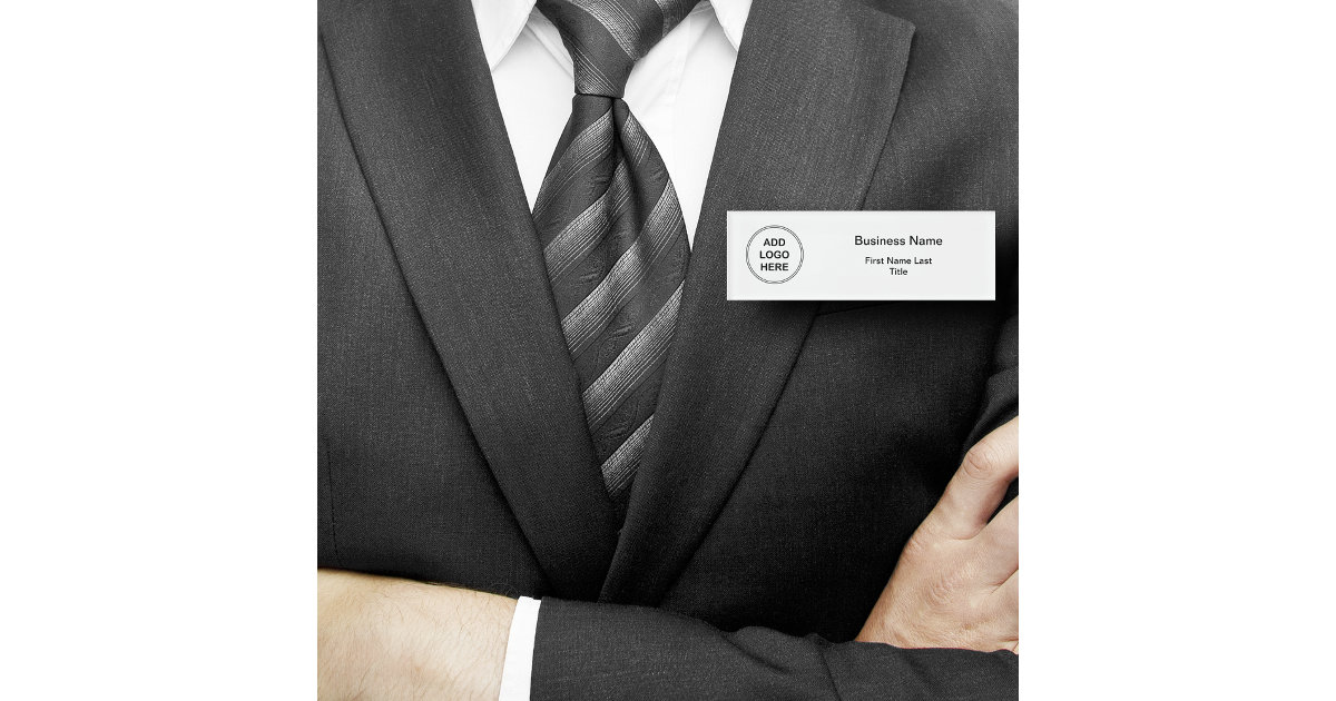 Real Estate Logo Agent Bulk Name Tags | Zazzle